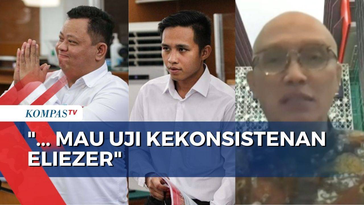 Asep Iwan Sebut Keterangan Eliezer di Persidangan Dicocokkan dengan TKP - Kompas TV | Vidio