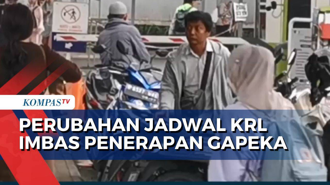 PT KAI Commuter Berlakukan GAPEKA 2025, Penumpang Diminta Sesuaikan Jadwal - Kompas TV | Vidio