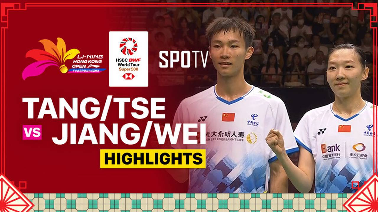 Tang Chun Man/Tse Ying Suet (HKG) vs Jiang Zhen Bang/Wei Ya Xin (CHN ...