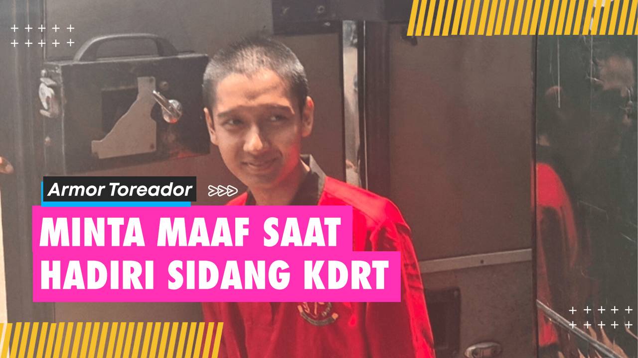 Tangan Diborgol, Armor Toreador Minta Maaf dan Umbar Senyum Saat Hadiri ...