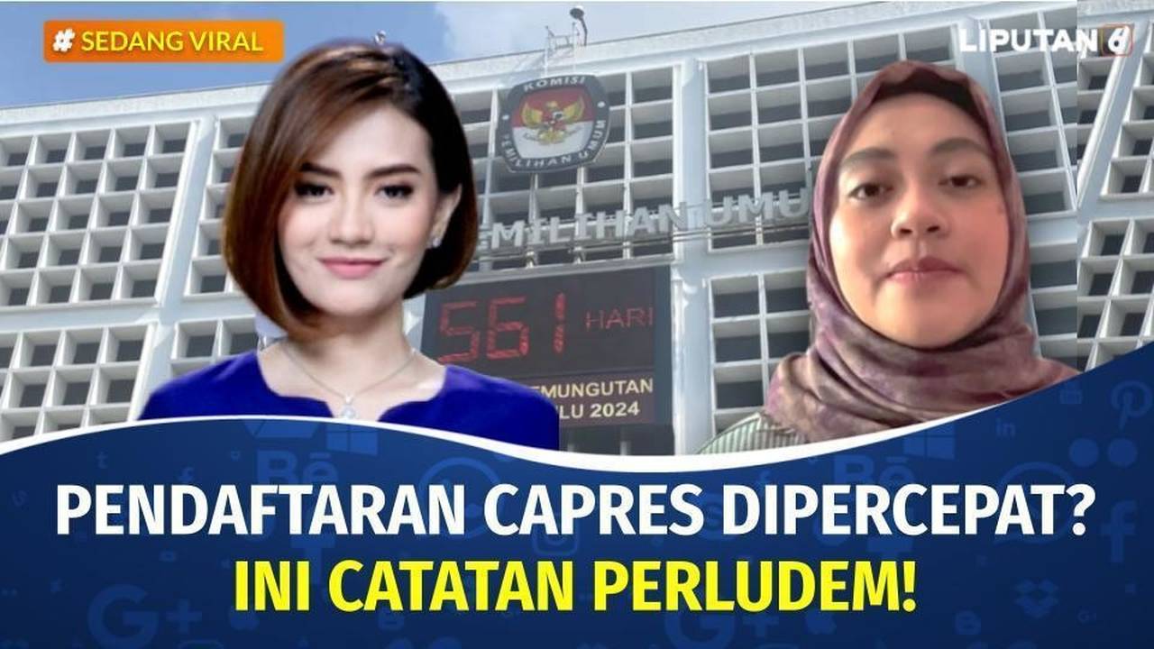 Pendaftaran Capres-Cawapres Dipercepat? Ini Catatan Perludem! | Sedang Viral - SCTV | Vidio