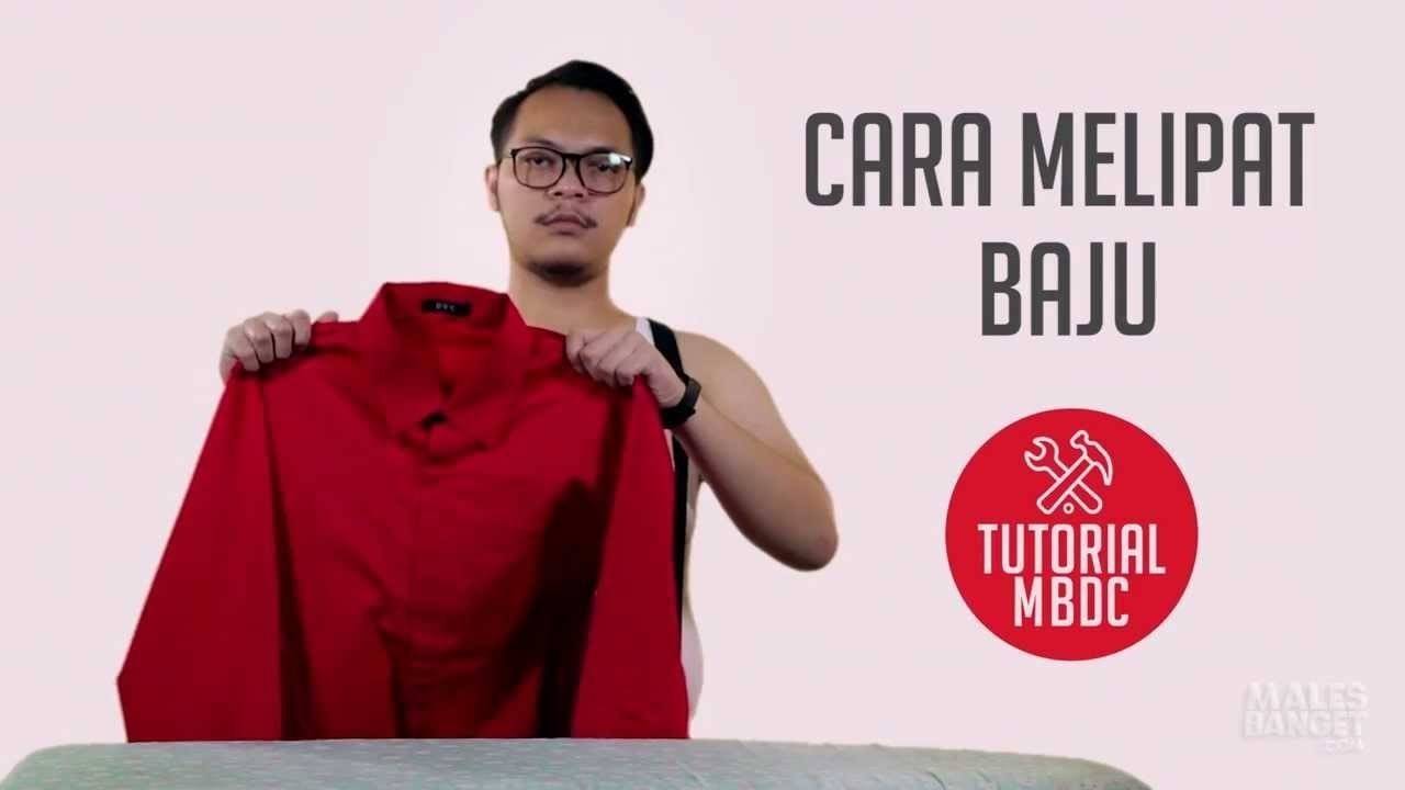 [TUTORIAL] Cara Melipat Baju Kemeja