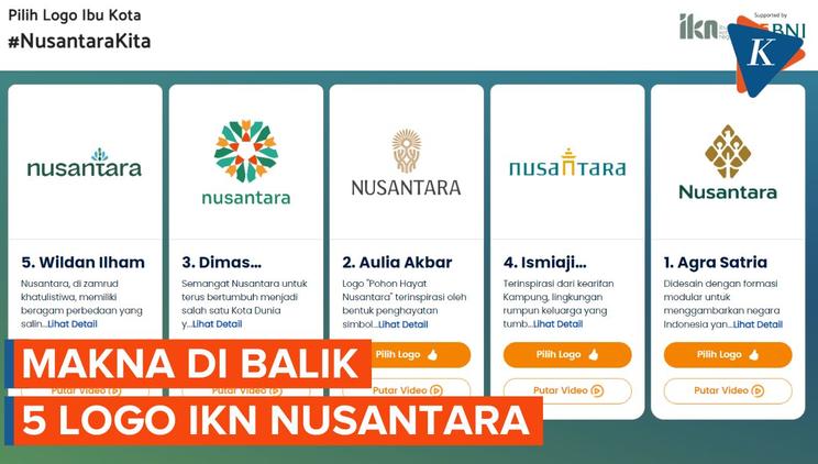 Nonton Video Desainer Logo Ikn Terbaru | Vidio