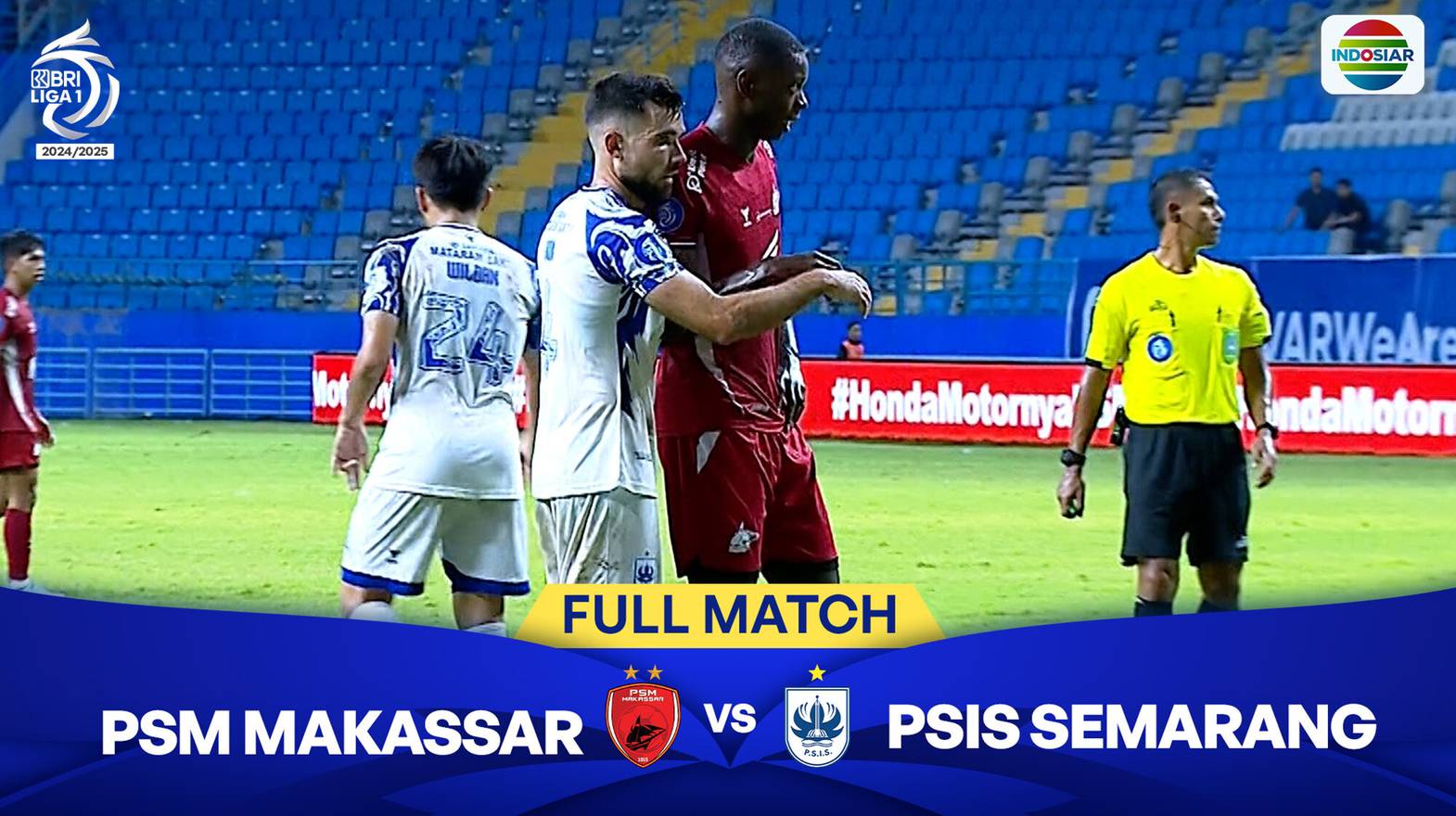 PSM Makassar vs PSIS Semarang - Full Match | BRI Liga 1 2024 25 | Vidio