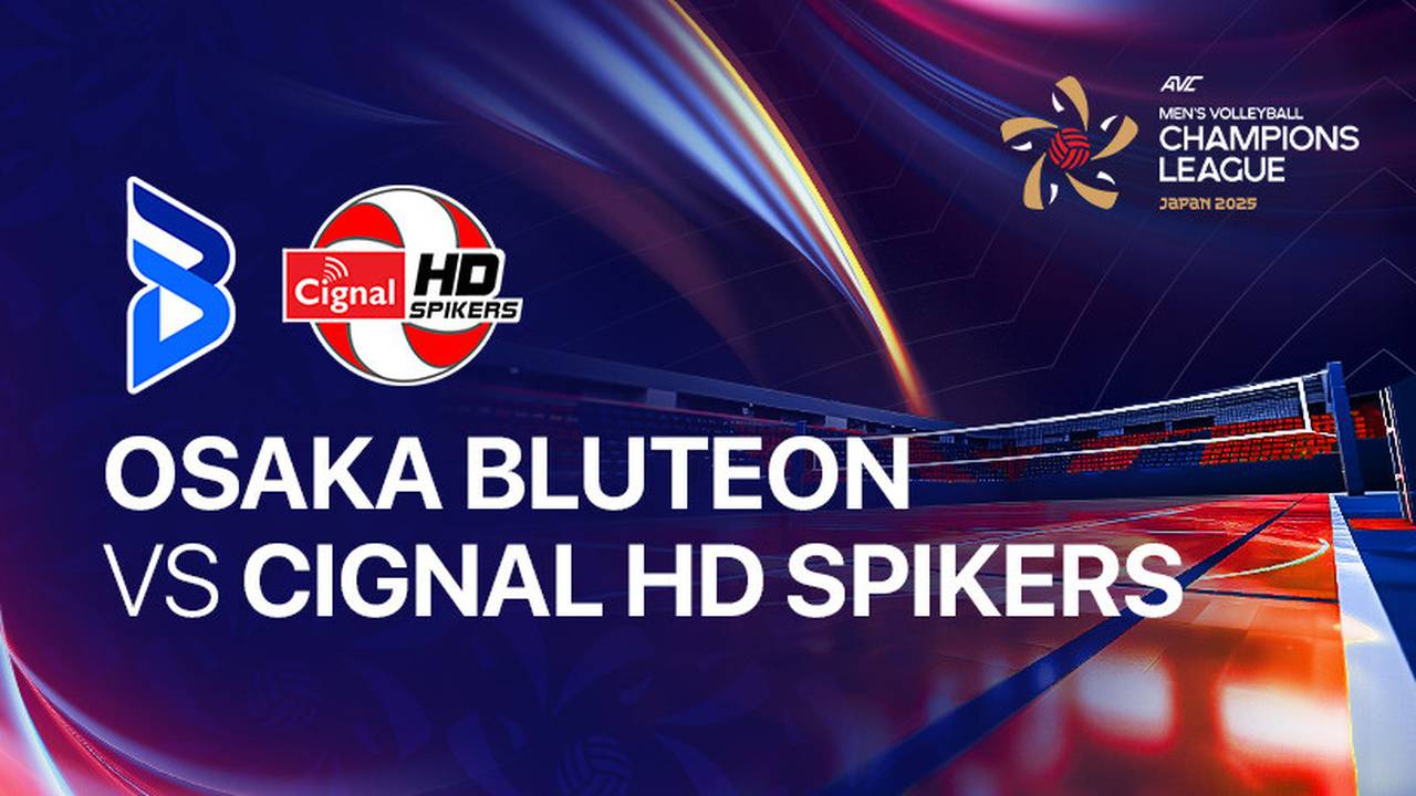 Osaka Bluteon vs Cignal HD Spikers - Full Match | AVC Men's Volleyball ...