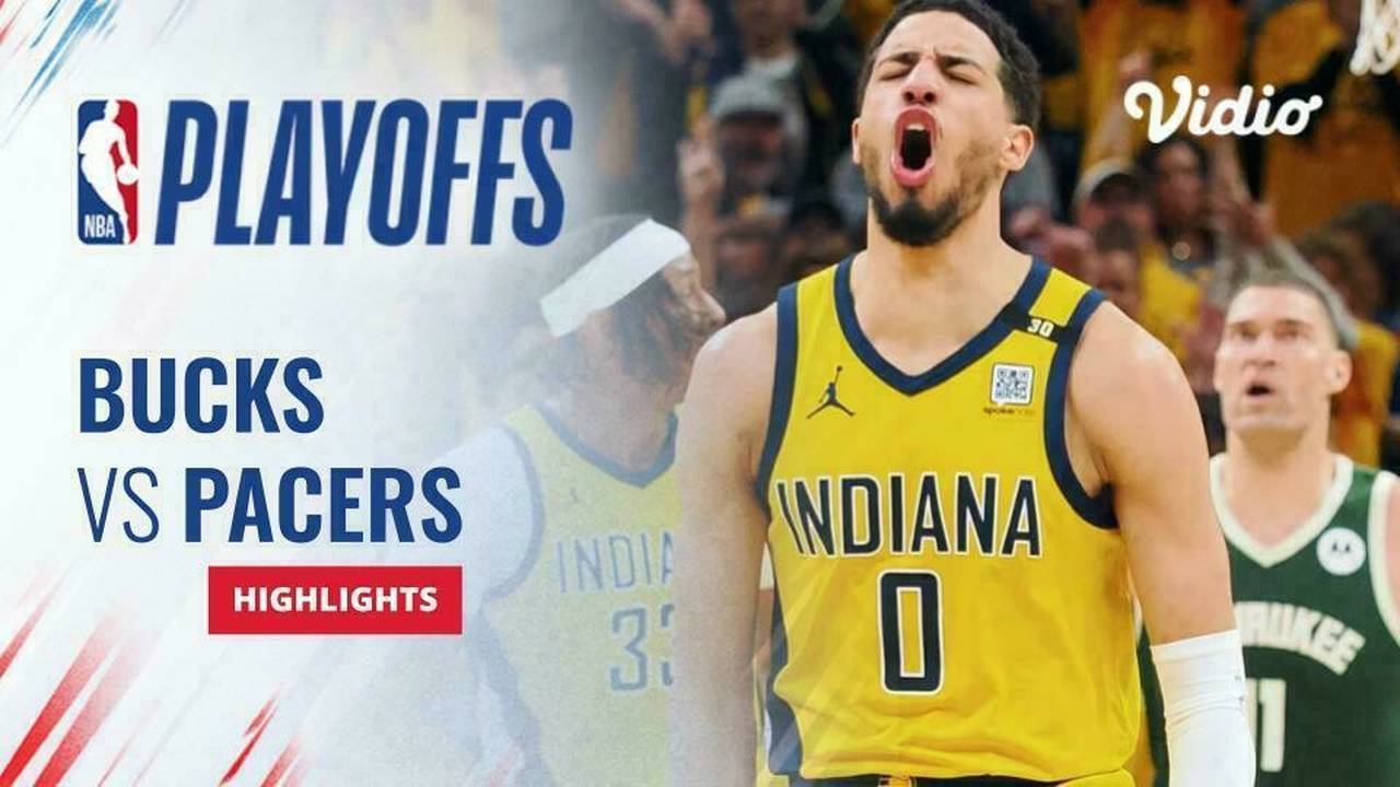 Playoffs Game 3: Milwaukee Bucks vs Indiana Pacers - Highlights | NBA Playoffs 2023/24 | Vidio