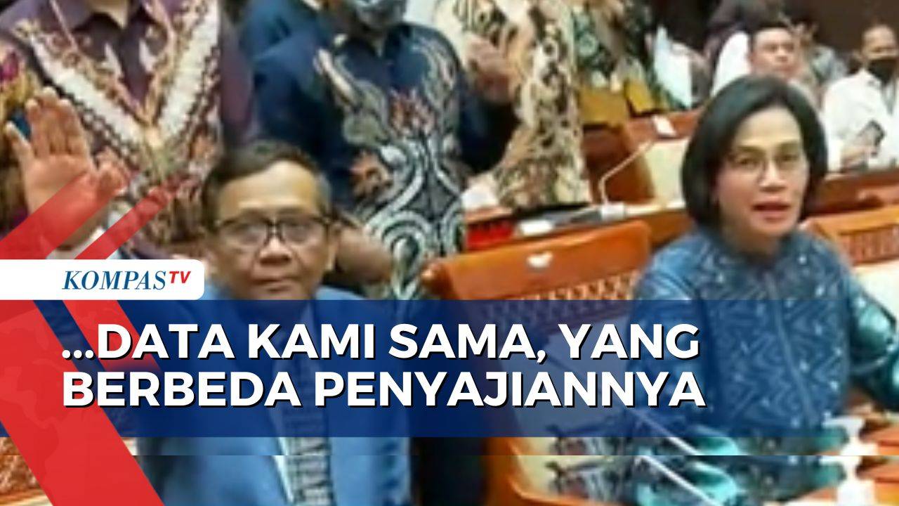 Mahfud MD Pastikan Tidak Ada Perbedaan Data dengan Menkeu Sri Mulyani! - Kompas TV | Vidio