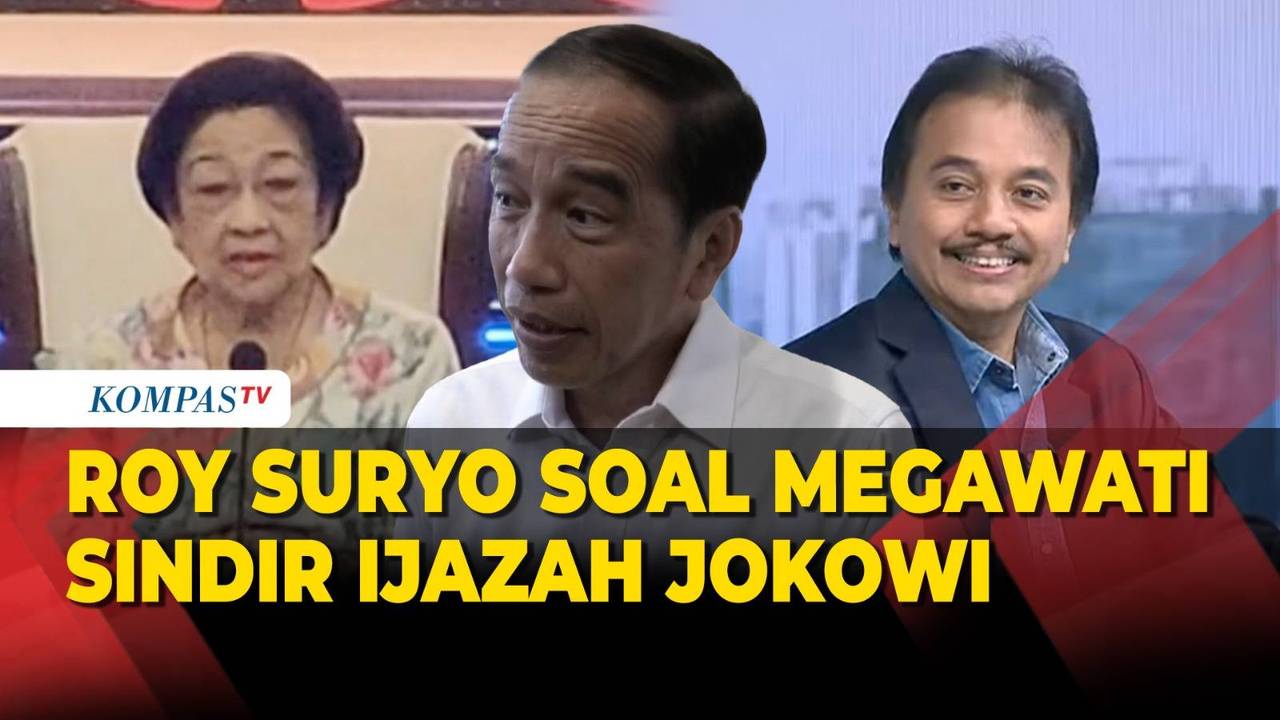 Roy Suryo soal Megawati Sindir Ijazah Jokowi: Berarti Makin Banyak Orang Waras - Kompas TV | Vidio