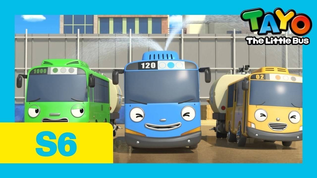 Tayo, The Little Bus - Ep 05 - Rubby Becomes a Sprinkler Truck | Tayo ...