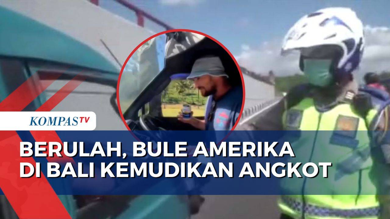 Kemudikan Angkot Tanpa SIM, WNA Amerika di Bali Ditilang Polisi ...