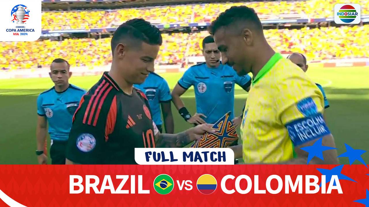 Brazil vs Colombia - Full Match | Copa America 2024 | Vidio