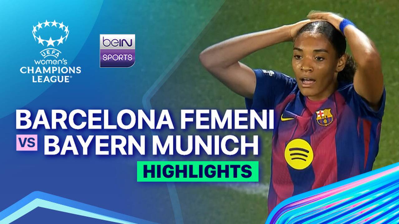 Barcelona Femeni Vs Bayern Munich Highlight Uefa Women S Champions