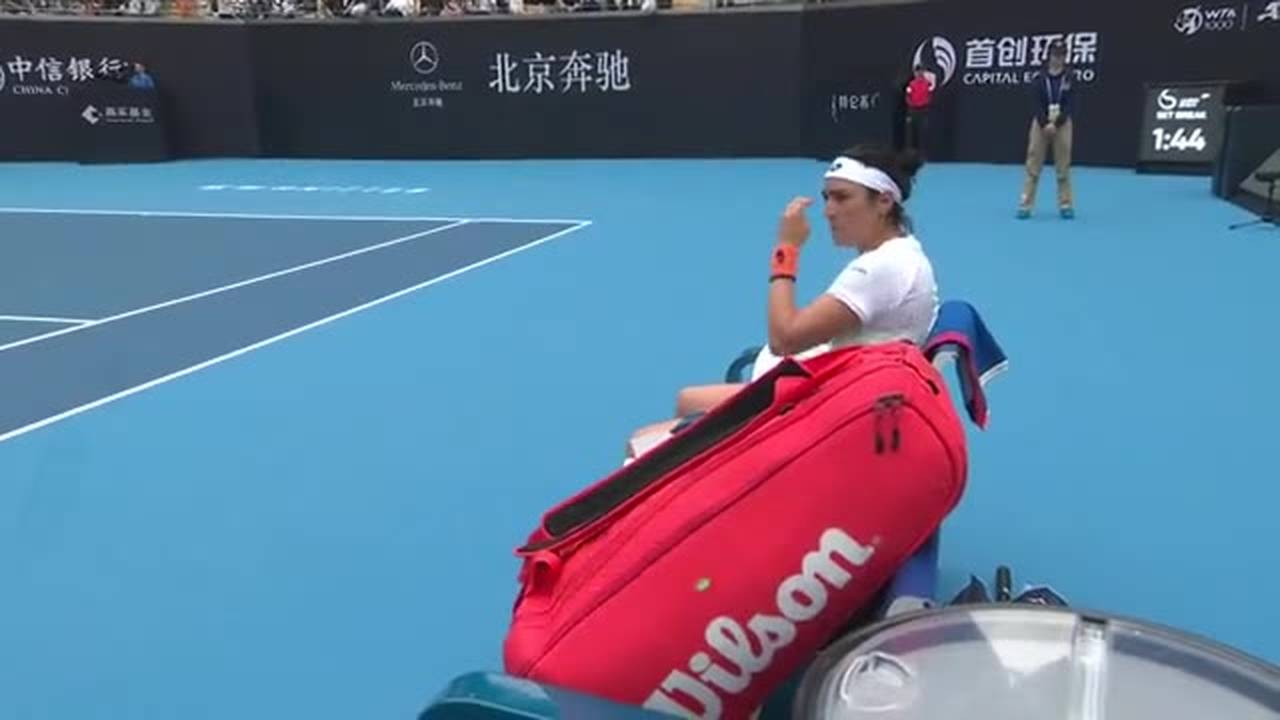 Ashlyn Krueger vs Ons Jabeur - Highlights | WTA China Open 2023