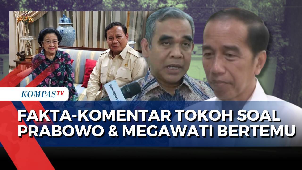 [FULL] Sederet Fakta Pertemuan Presiden Prabowo & Megawati, Begini Kata Jokowi-Ahmad Muzani ...