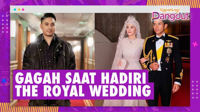 Gunawan LIDA Tampil Gagah Saat Hadiri The Royal Wedding Prince Mateen ...