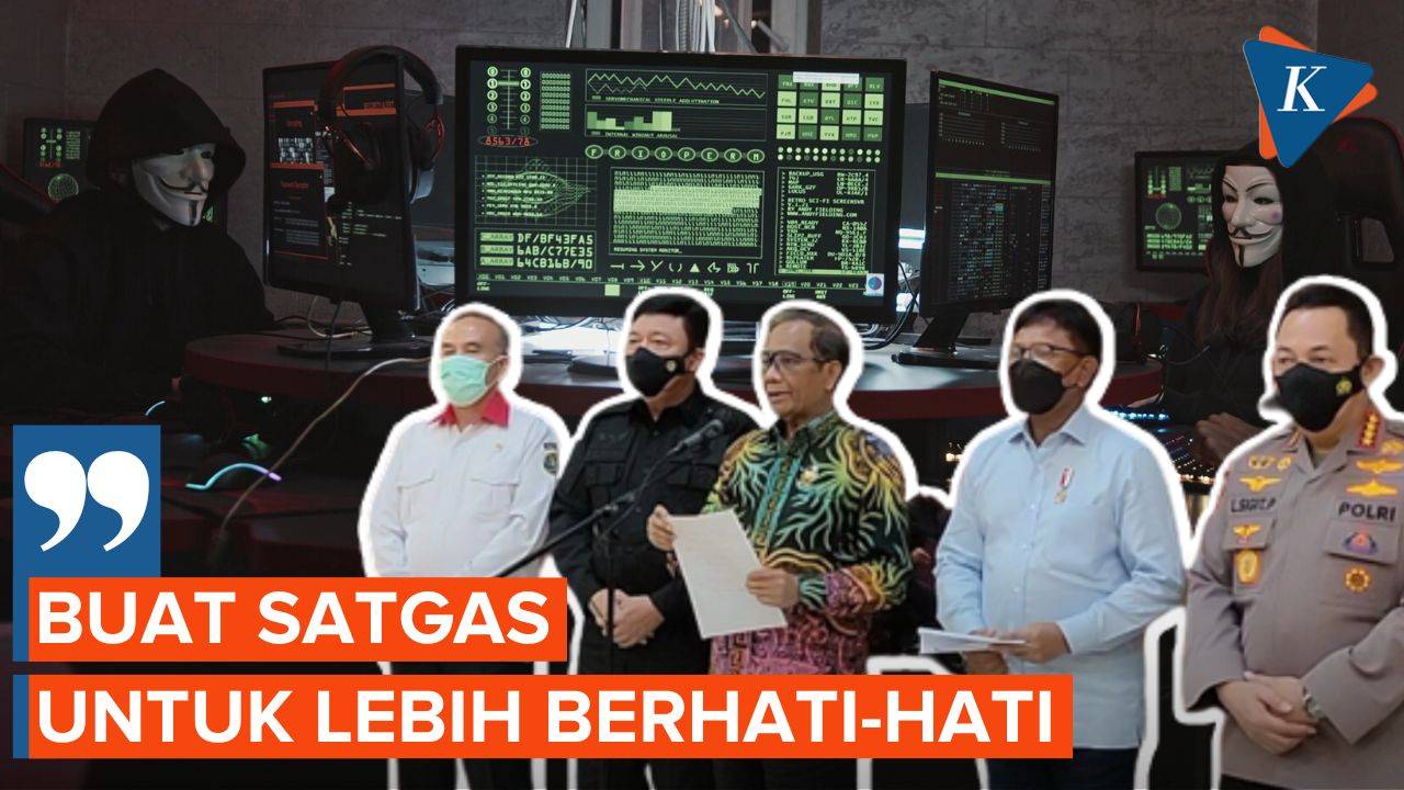 Mahfud MD Ungkap Alasan Dibentuknya Satgas untuk Jaga Data Negara ...