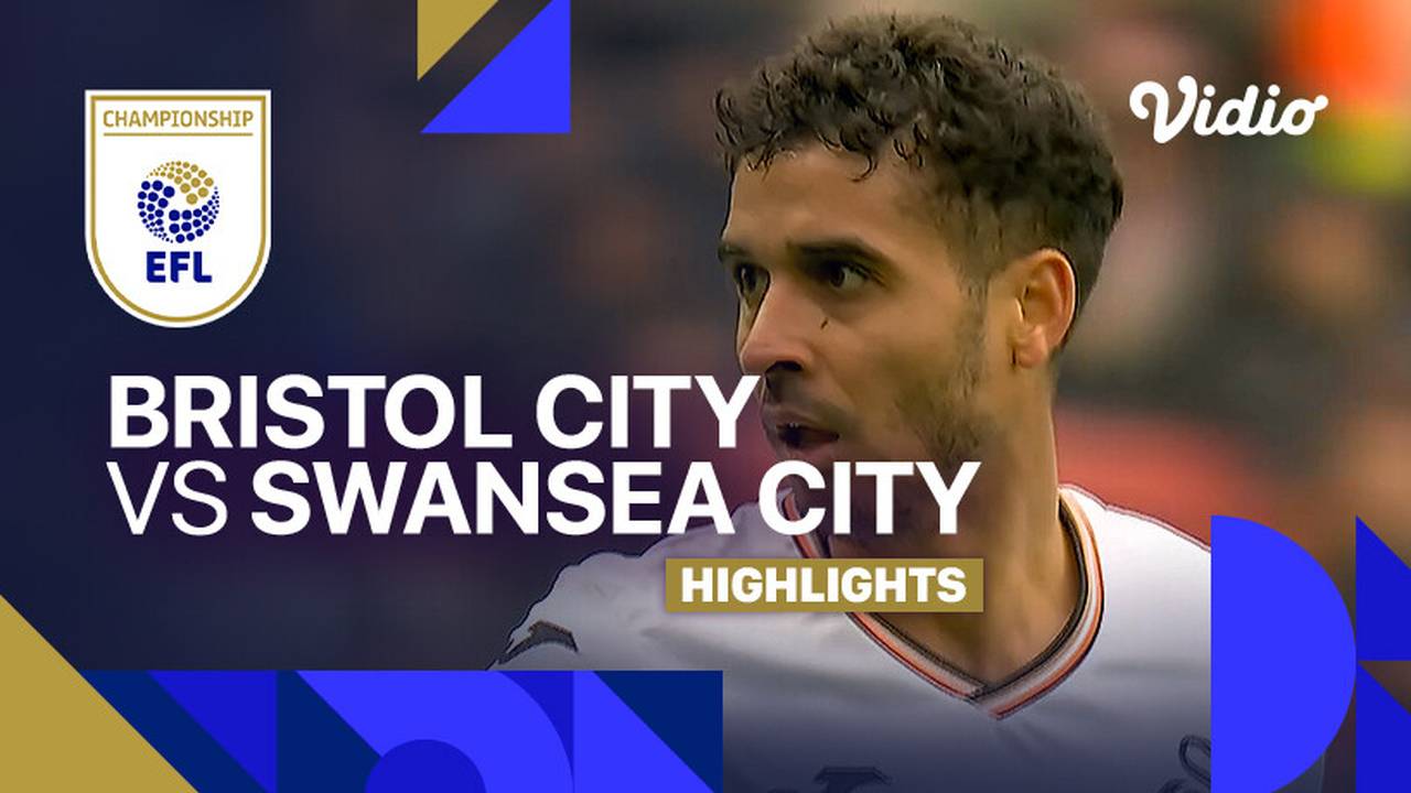 Bristol City vs Swansea City - Highlights | EFL Championship 2024/25 ...