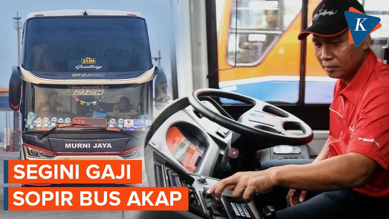 Rata-rata Gaji Sopir Bus AKAP di Indonesia - Kompascom | Vidio
