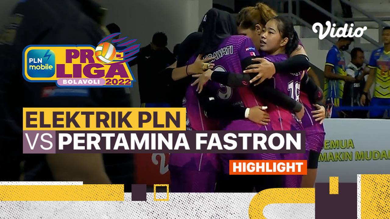 Highlights | Jakarta Elektrik PLN vs Jakarta Pertamina Fastron | PLN ...