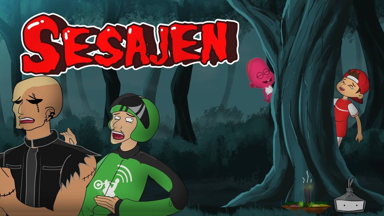 Duniasietan - Kartun Lucu Sesajen Si Mbah - Dunia Si Etan - Animasi ...