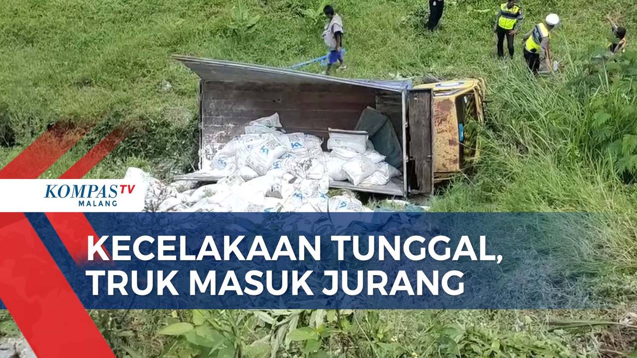 Tak Kuat Menanjak, Truk Masuk Jurang Susuh - Kompas TV | Vidio