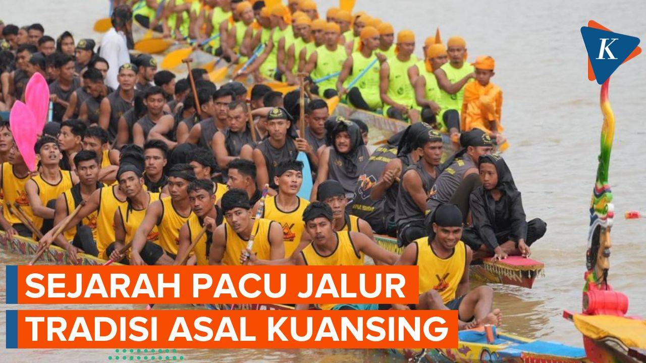 Sejarah Pacu Jalur, Balapan Dayung di Batang Kuantan Tradisi Masyarakat ...