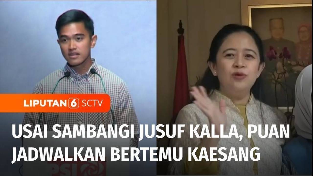 Puan Jadwalkan Pertemuan dengan Kaesang usai Menyambangi Kediaman Jusuf Kalla | Liputan 6 - SCTV ...