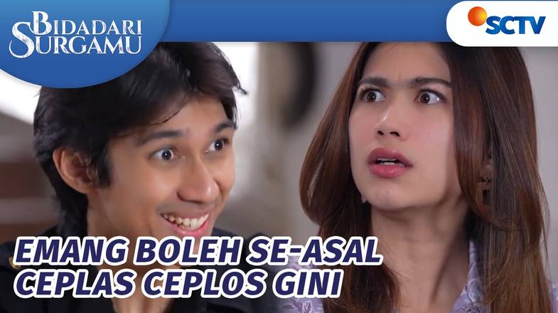 Bidadari Surgamu - EBUSET!! Fadil Bilang Flora Calon Istrinya di Depan Keluarga Mario | Bidadari ...