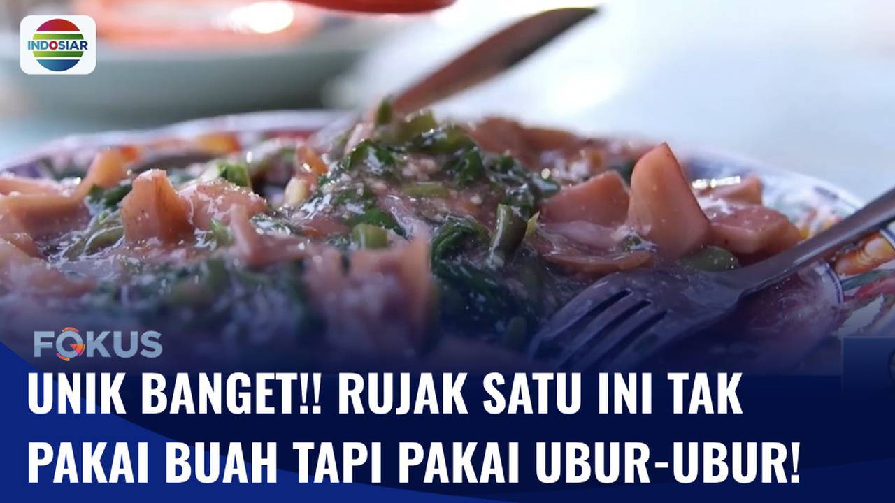 Bukan Rujak Biasa, Rujak Shanghai ini Pakai Daging Ubur-ubur! Penasaran ...