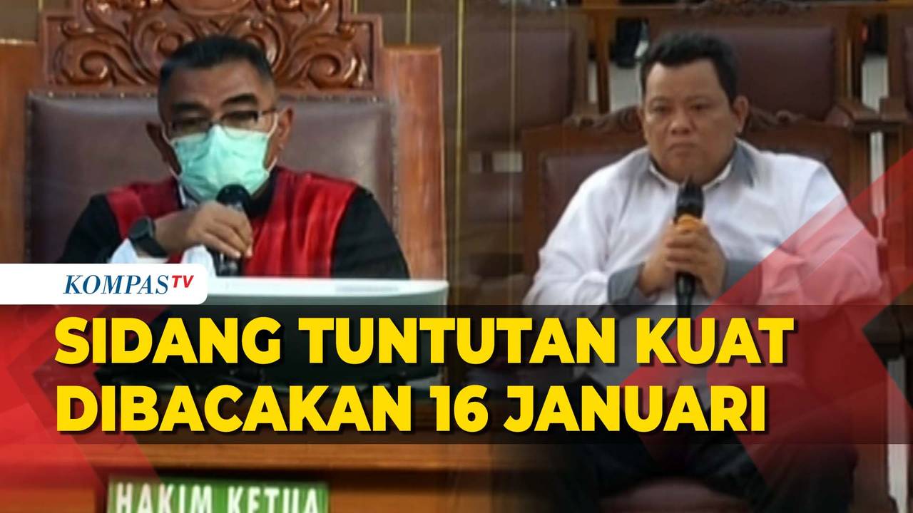 Kuat Maruf Akan Dengarkan Tuntutan Jaksa pada 16 Januari 2023 - Kompas TV | Vidio