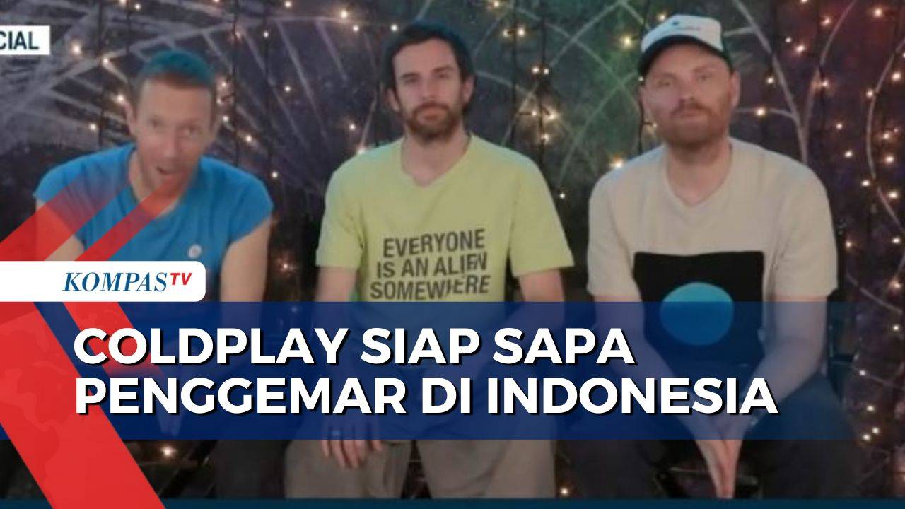 Gelar Konser Perdana, Coldplay Siap Sapa Penggemar di Indonesia - Kompas TV | Vidio