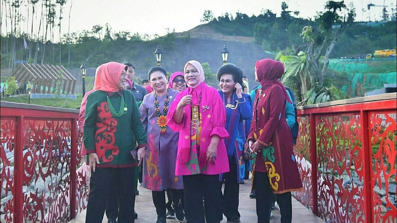 Ibu Iriana dan OASE KIM Kunjungi Embung MBH, IKN, 13 September 2024 ...