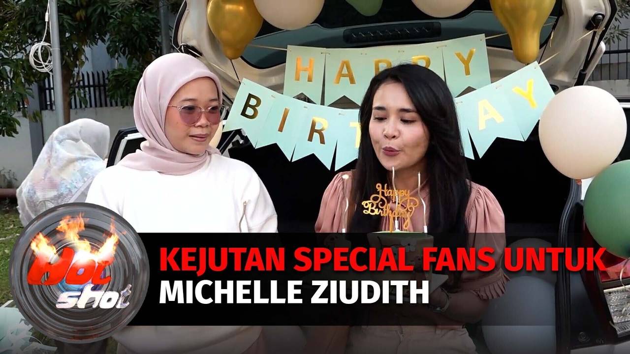 Eksklusif! Kejutan Special Fans Untuk Michelle Ziudith | Hot Shot