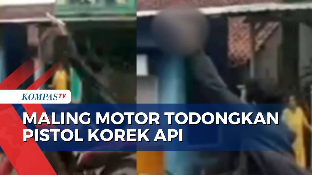 Heboh Maling Motor di Brebes Acungkan Senjata, Ternyata Pistol Korek ...