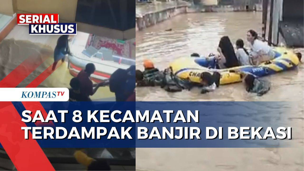 Banjir Terjang Bekasi: Titik Terparah Hingga Upaya Evakuasi Korban |BENCANA BANJIR - Kompas TV ...