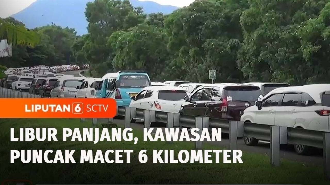 Libur Panjang Kawasan Puncak Macet Parah, Antrean ke Wisata Ciwidey 3 Kilometer | Liputan 6 ...