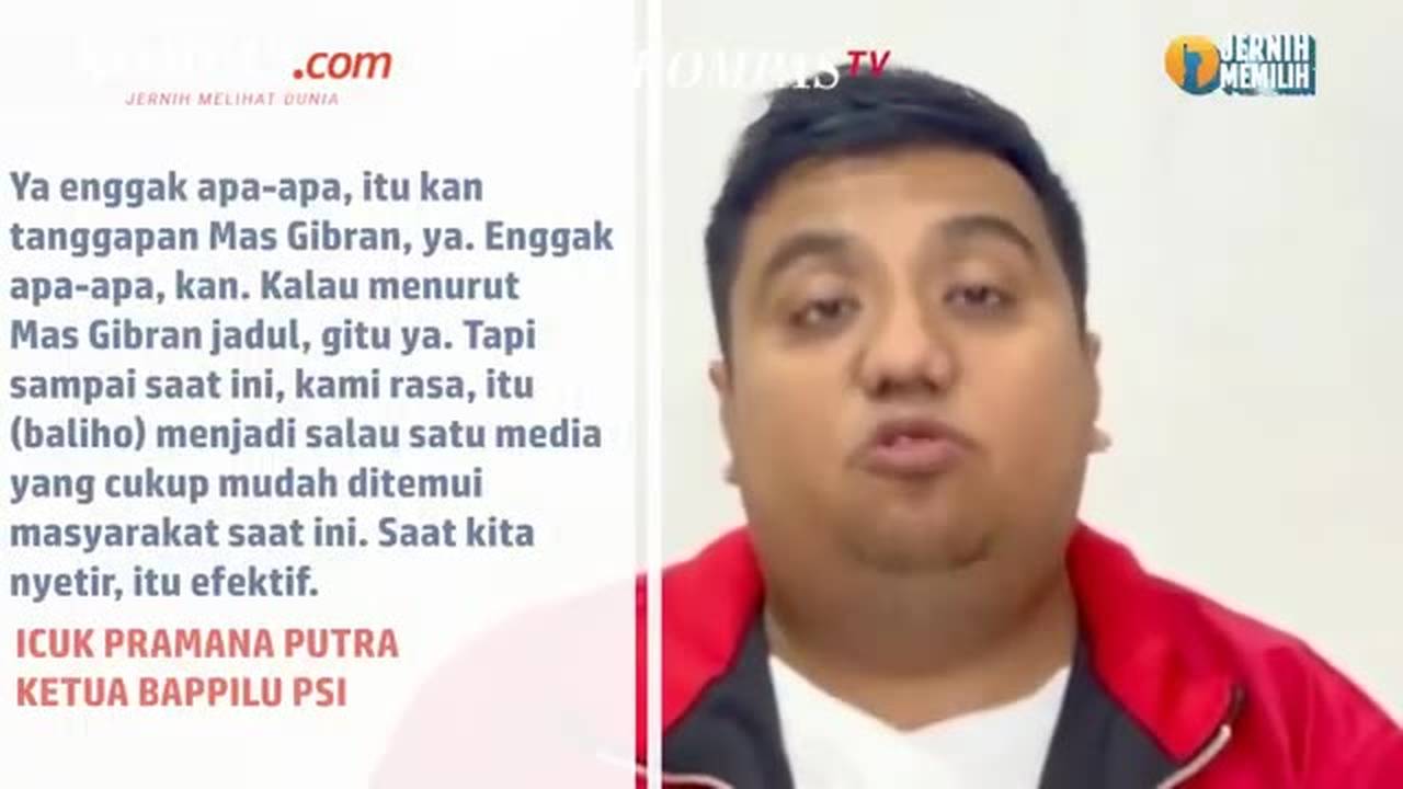 Gibran Sebut Baliho Kaesang Cara Jadul, PSI Beri Tanggapan - Kompascom ...