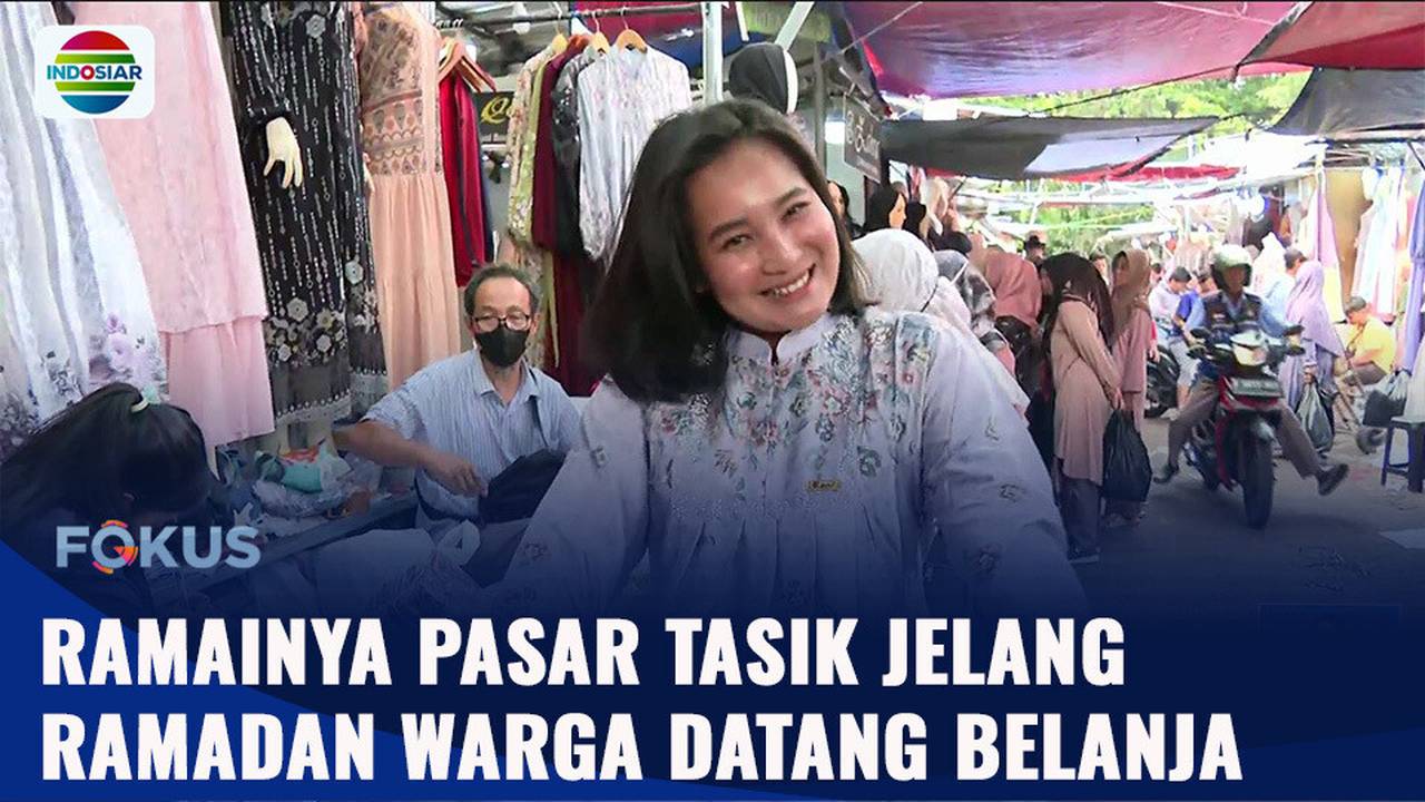 Pasar Tasik Cideng Jakarta Pusat Ramai Diserbu Pembeli Menjelang ...