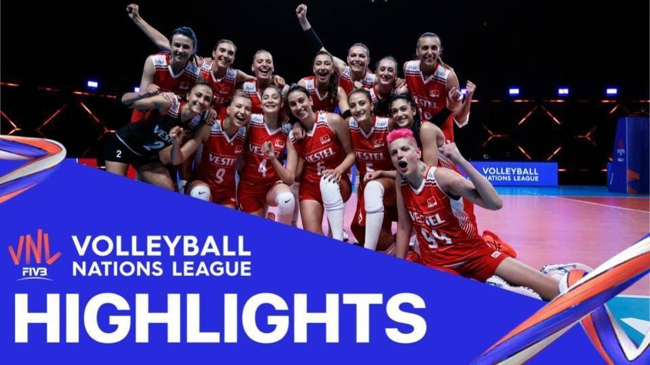 Match Highlight | VNL WOMEN'S - Turkey 3 vs 0 Germany | Volleyball ...