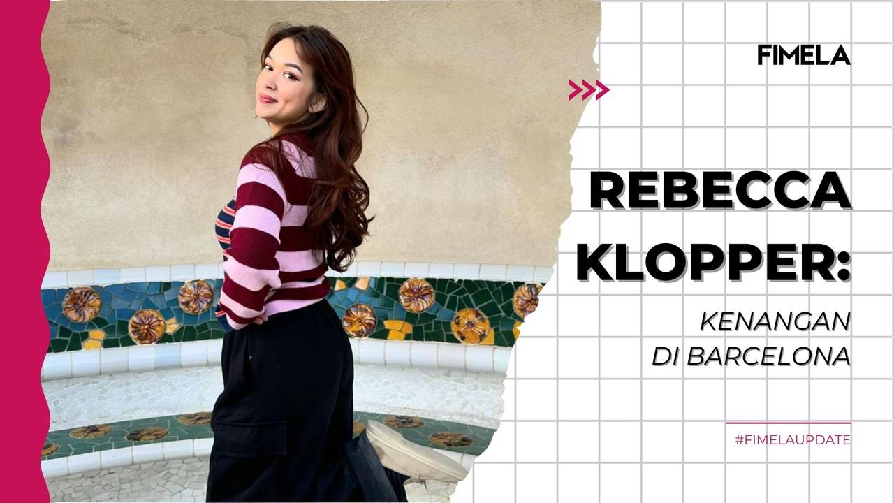 Potret Terbaru Rebecca Klopper, Tampil Manis dengan Makeup Tipis ...