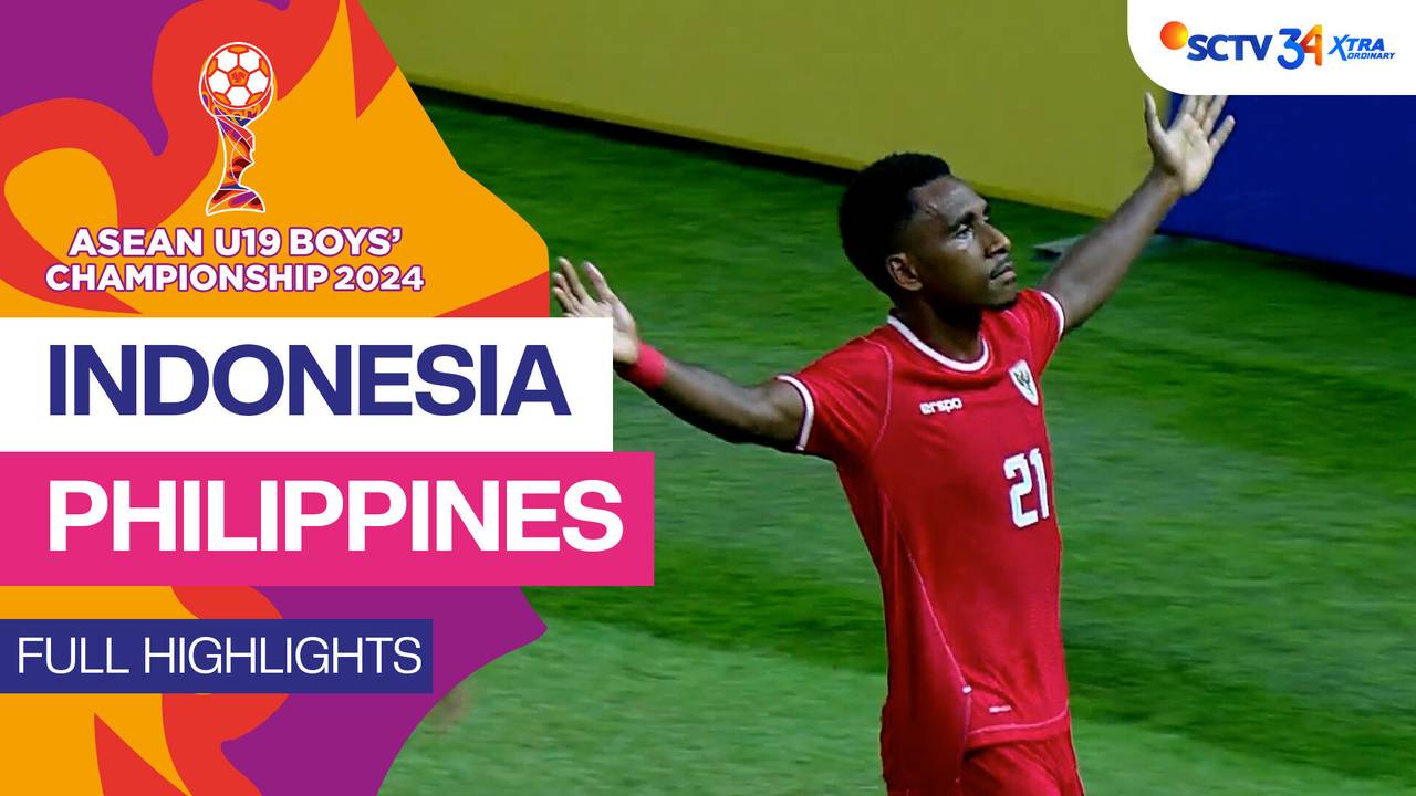 Indonesia VS Philippines - Full Highlight | Asean Boys Championship U19 ...