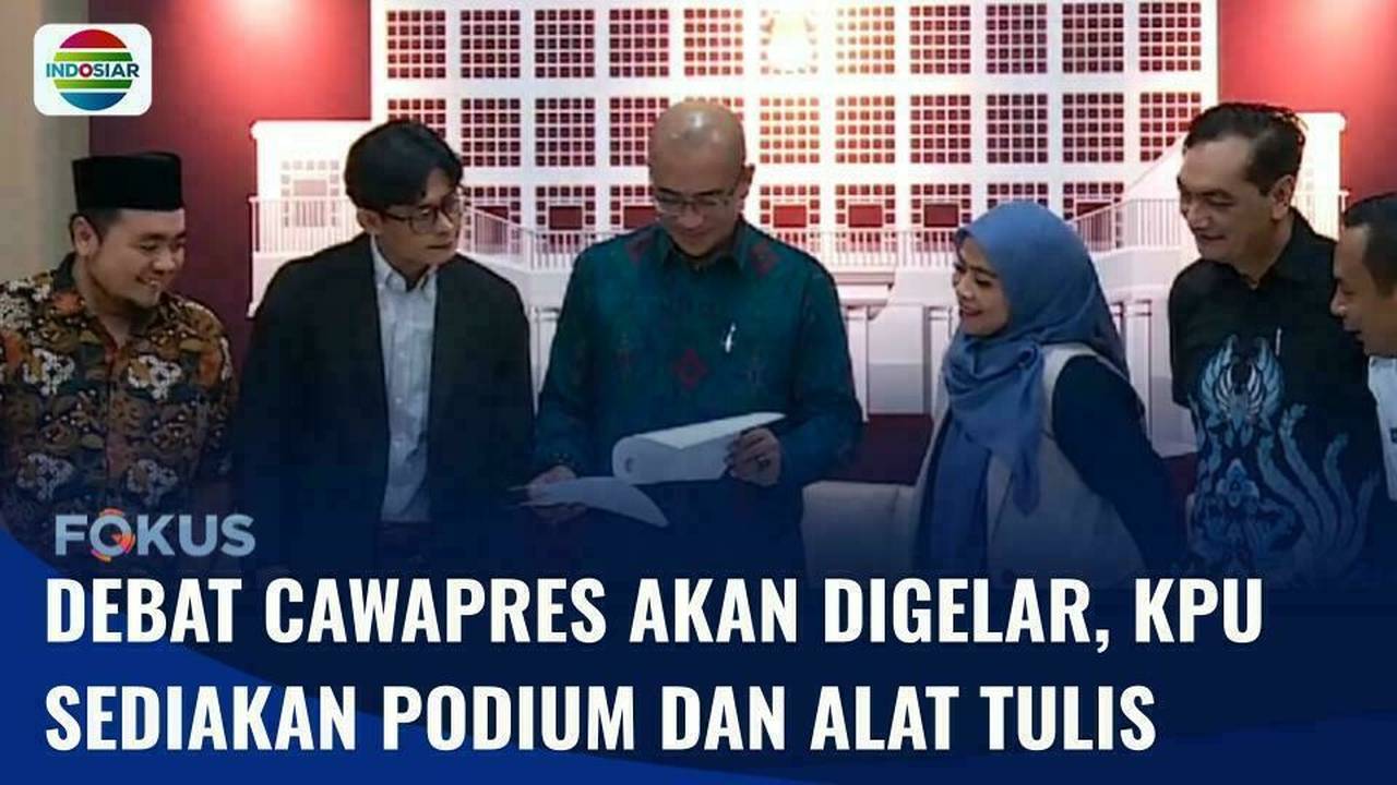 Persiapan KPU Jelang Debat Cawapres Malam Ini: Akan Sediakan Podium dan ...
