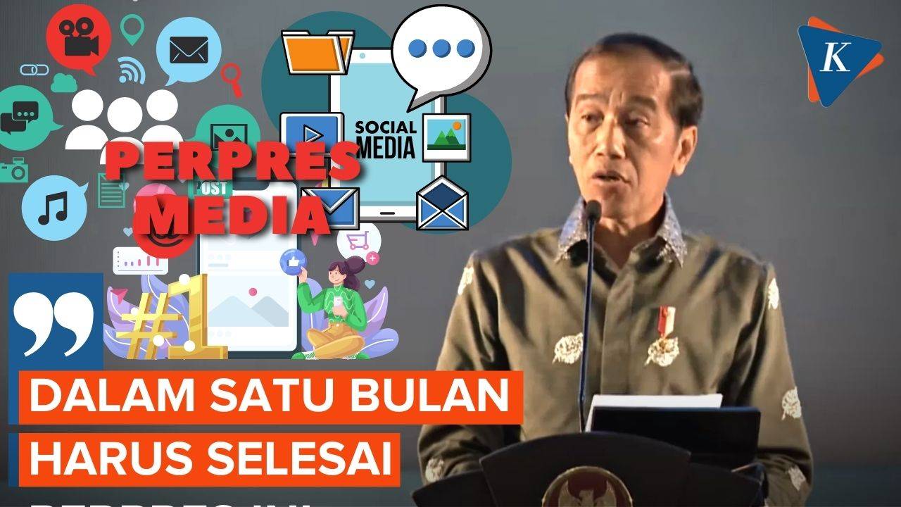 Jokowi Minta Perpres yang Atur Platform Digital dan Media Segera Dibahas - Kompascom | Vidio
