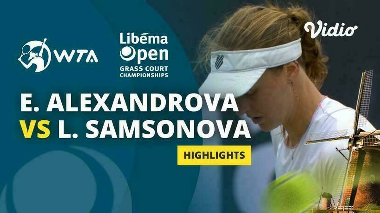 Semifinal: Ekaterina Alexandrova vs Liudmila Samsonova - Highlights ...