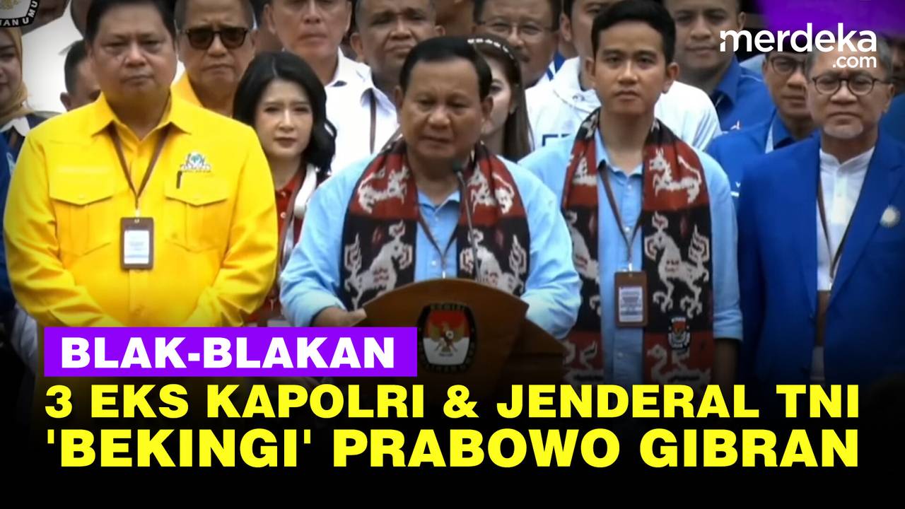 Prabowo Blak-blakan Didukung Sederet Tokoh Nasional, 3 Eks Kapolri ...