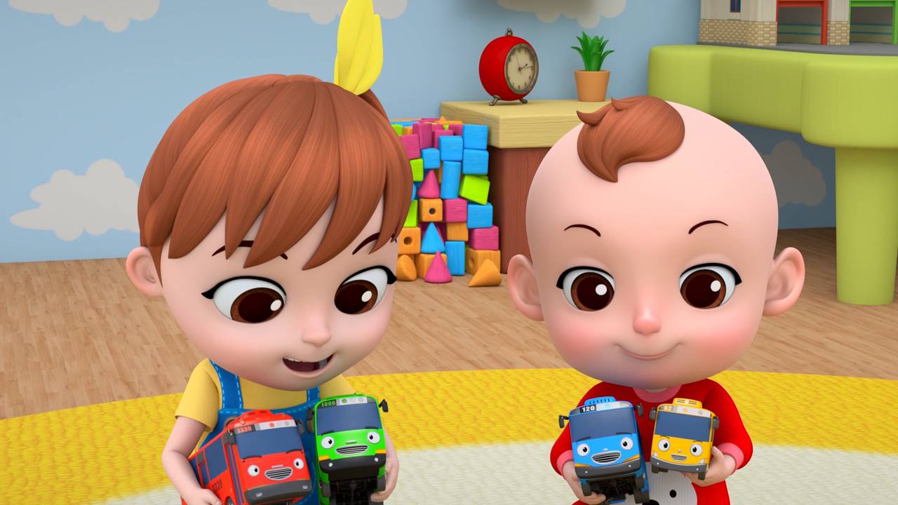 Baby Tayo Song - Ep 01 - Colorful Bus song (2022) | Vidio