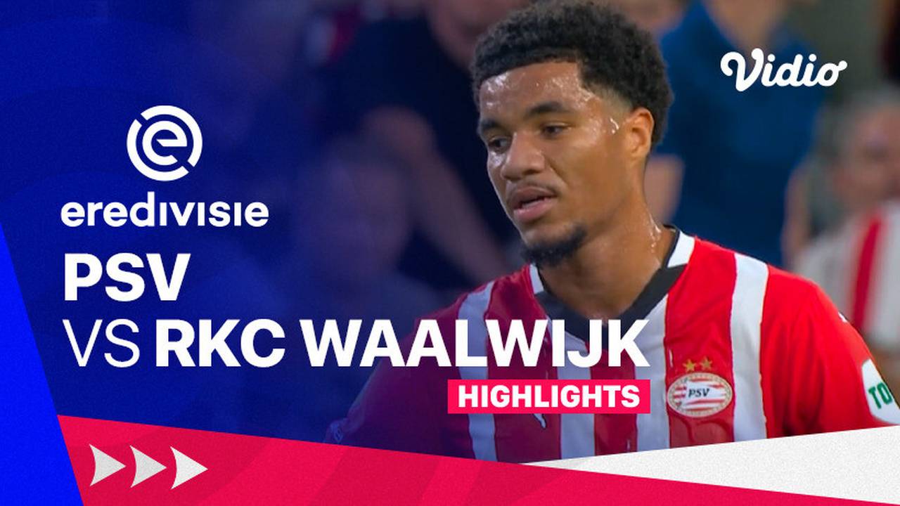 PSV vs RKC Waalwijk - Highlights | Eredivisie 24/25 | Vidio