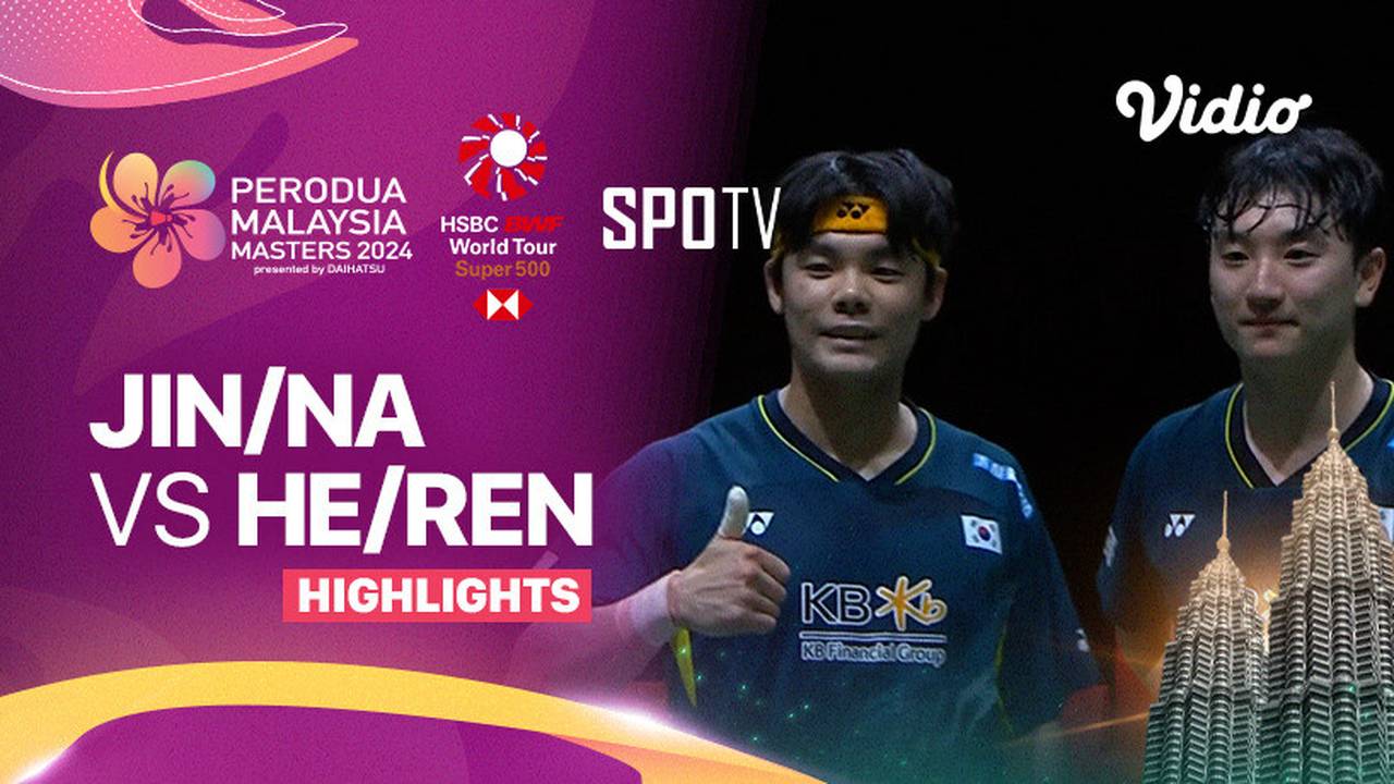Jin Yong/Na Sung Seung (KOR) vs He Ji Ting/Ren Xiang Yu (CHN ...