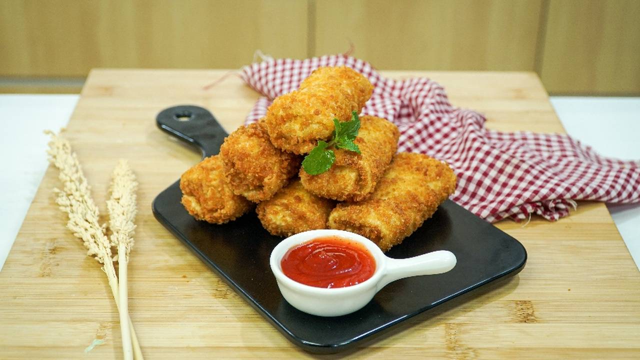 Resep Risol Rogut Ayam, Renyah di Luar dan Lembut di Dalam! | Vidio