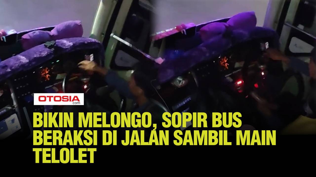 Suasana Seru di Dalam Bus, Sopir Main Klakson Telolet dan Beraksi di ...